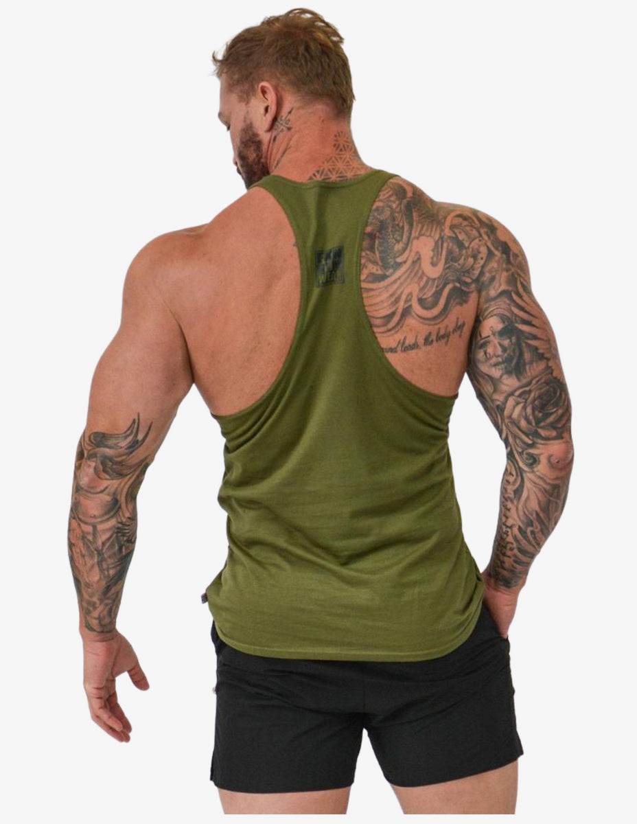 Shred Natty Stringer | FKN Gym Wear | Guru Muscle