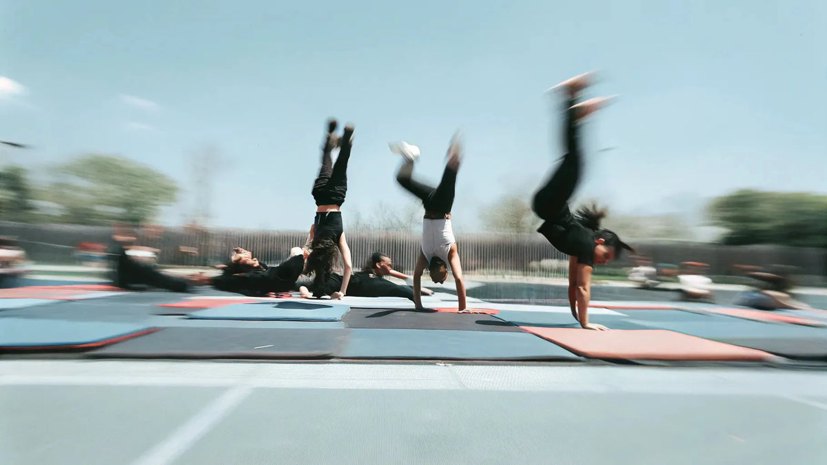 Sibling Gymnastics Showdown: Heart-Pounding Acrobatic Feats and Fierce ...