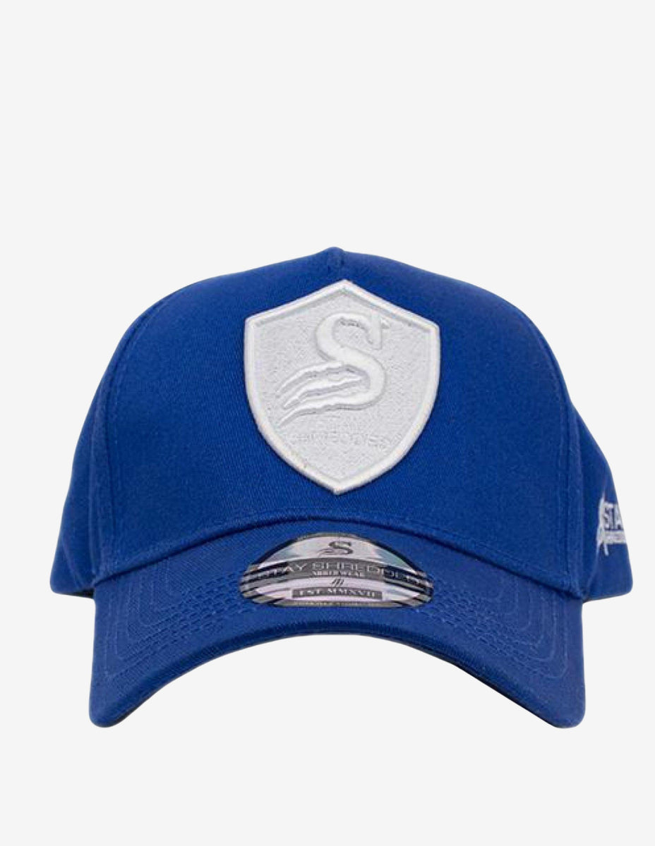 Premium Snapback - Blue | Stay Shredded | Guru Muscle