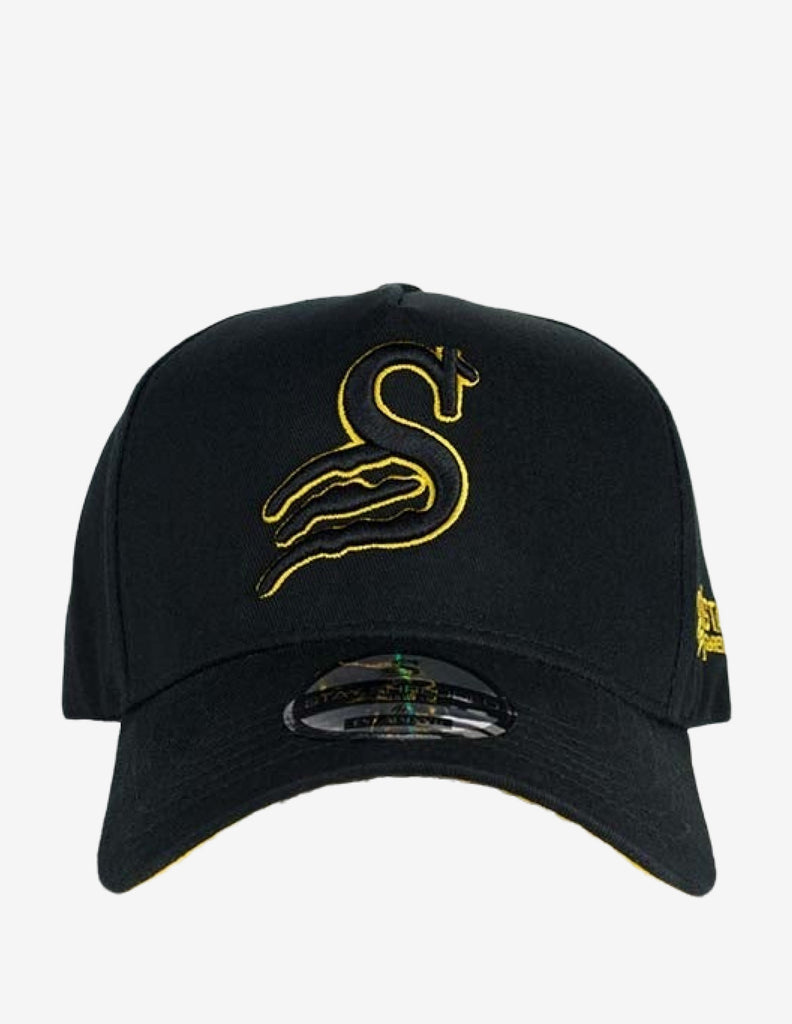 Shredded A-frame Cap Yellow | Snapback | Stay Shredded