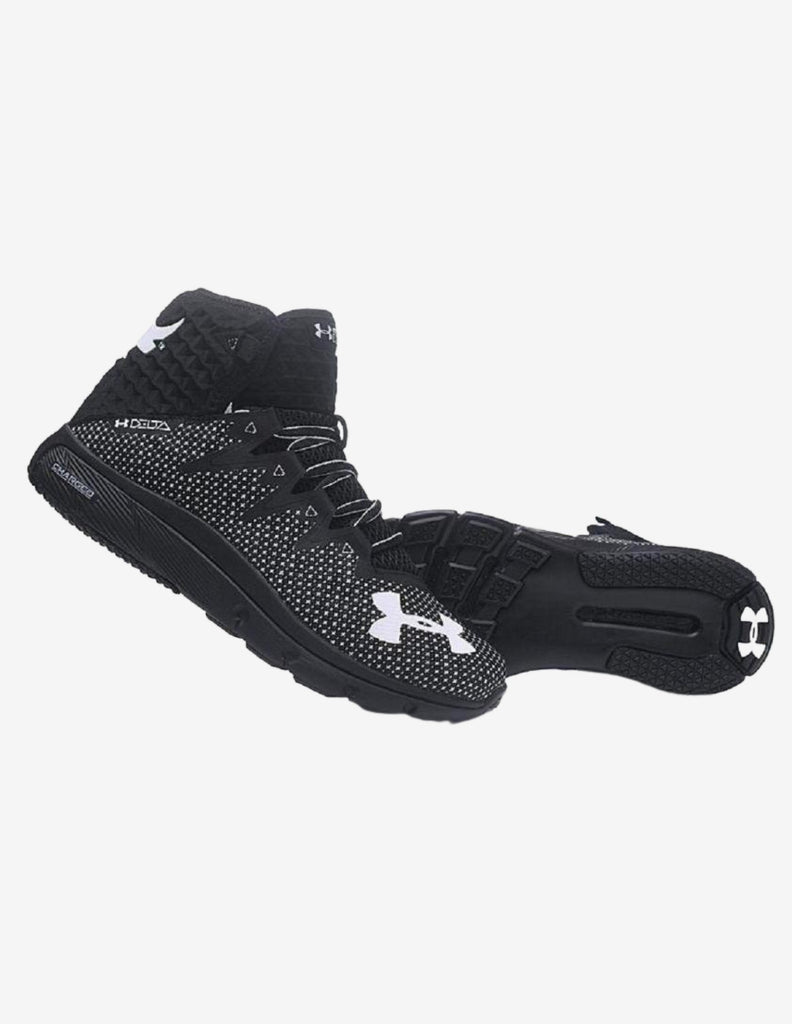 Rock Black Delta Shoes | Under Armour | Guru Muscle